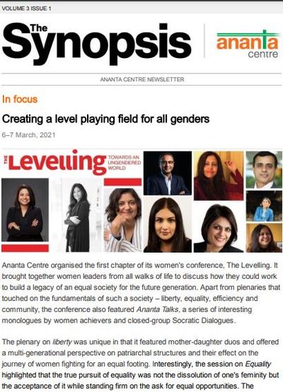The Synopsis - March 2021 - ANANTA ASPEN CENTRE
